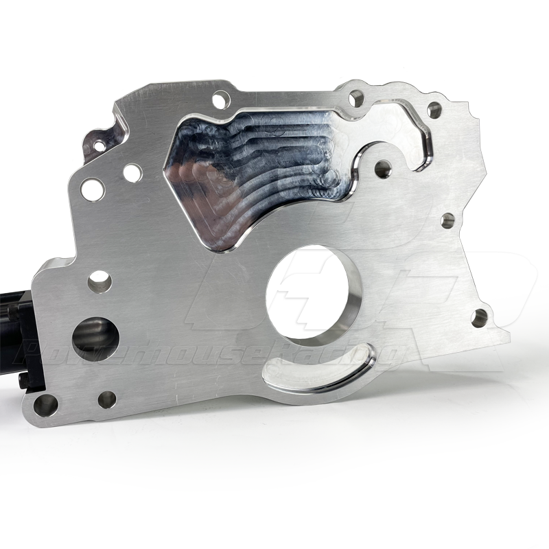 PHR Billet 2JZ Front Cover (Oil Pump Delete - Dry Sump Or Wet Sump) -v3 | Powerhouse Racing